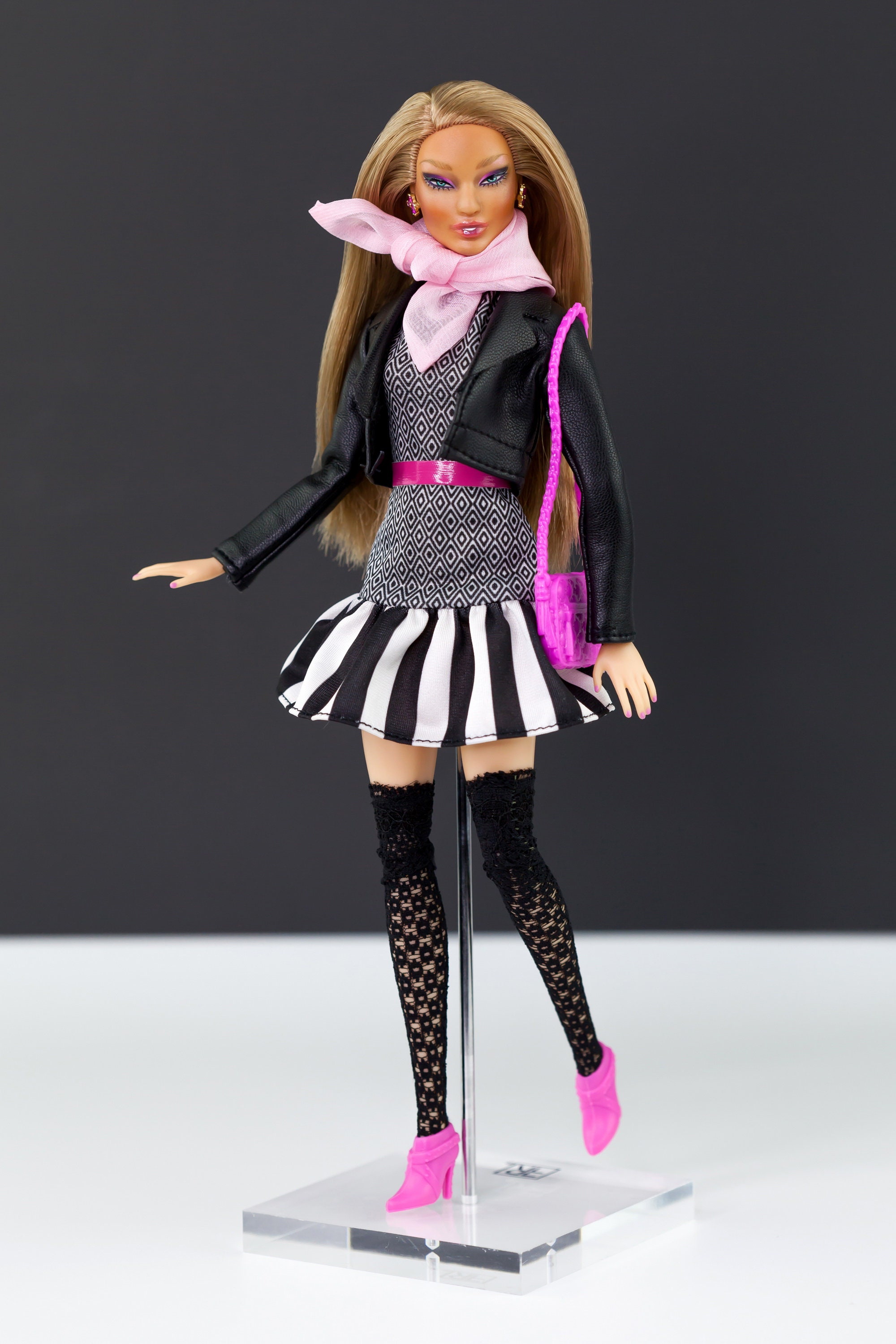 OOAK Mattel Barbie Custom Repaint Doll With Fashion Outfit #159 GRB51 ...