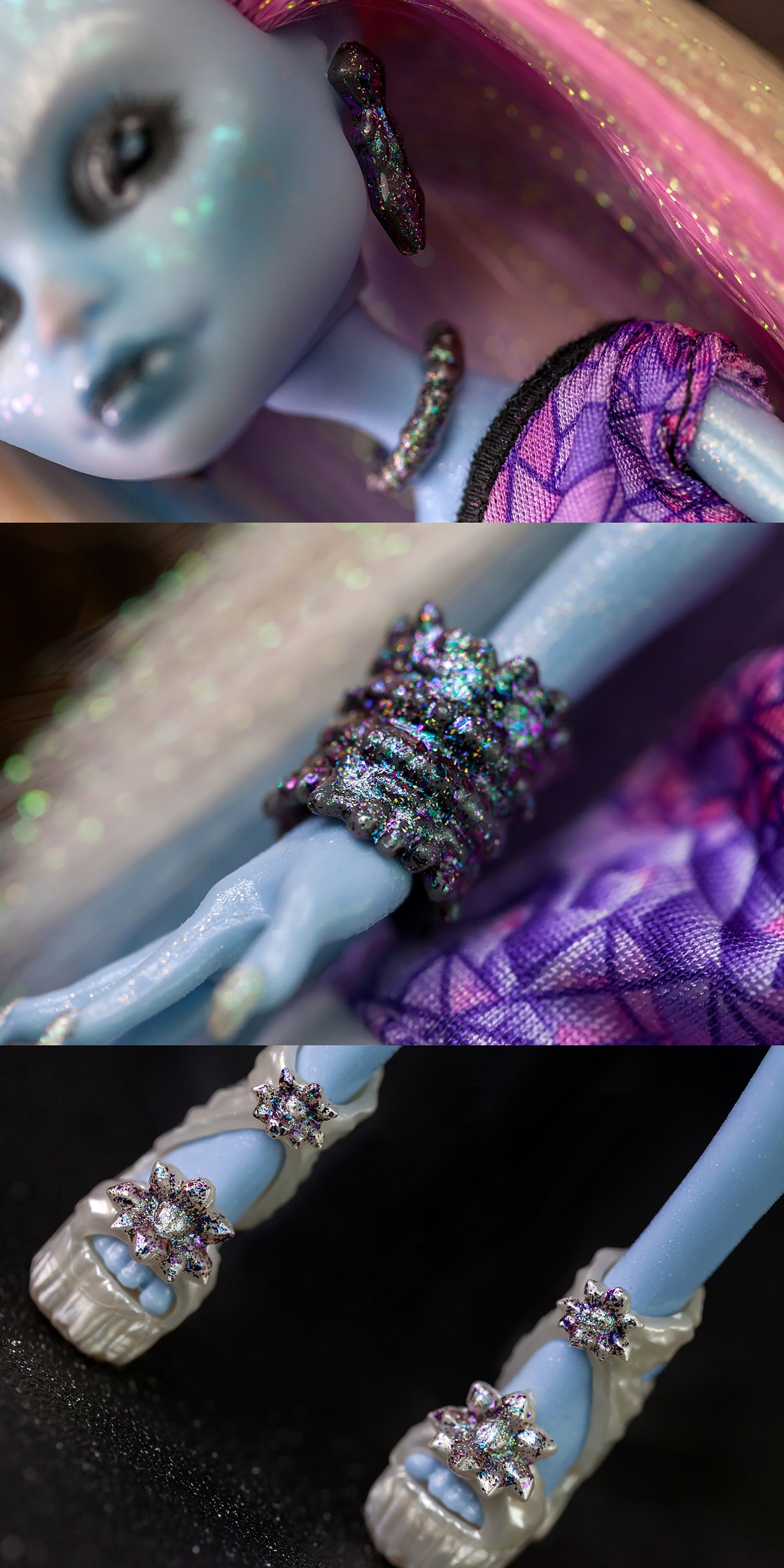 Monster High Abbey Bominable Mysterious Creepy OOAK Custom Repaint Doll - Etsy