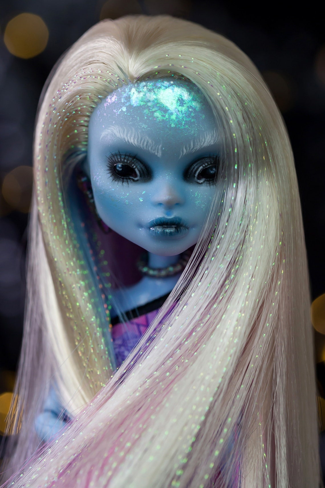 Monster High Abbey Bominable Mysterious Creepy OOAK Custom Repaint Doll - Etsy