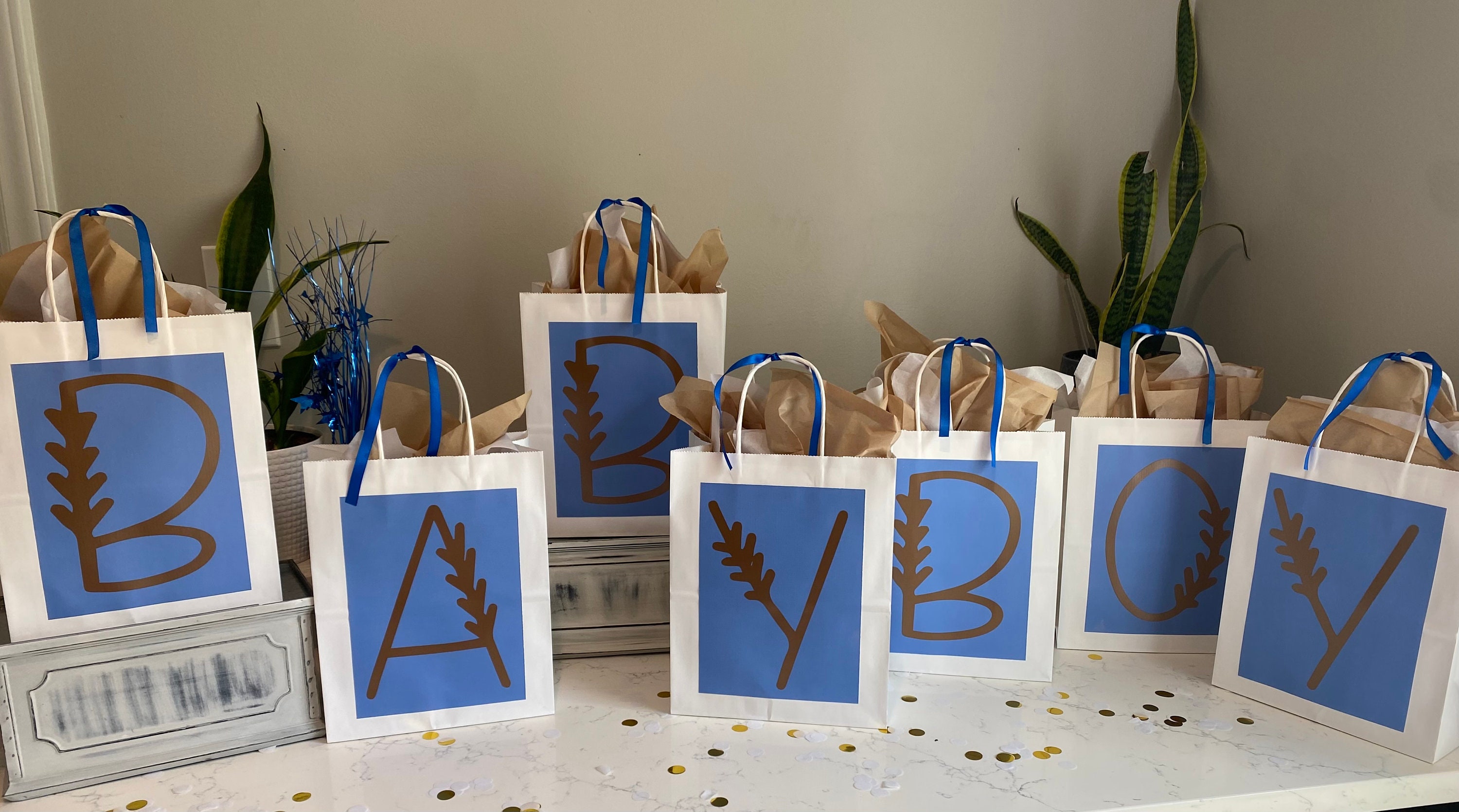 Baby Shower Prize Gift Bags Custom Prize Bags Baby Shower Game - Etsy