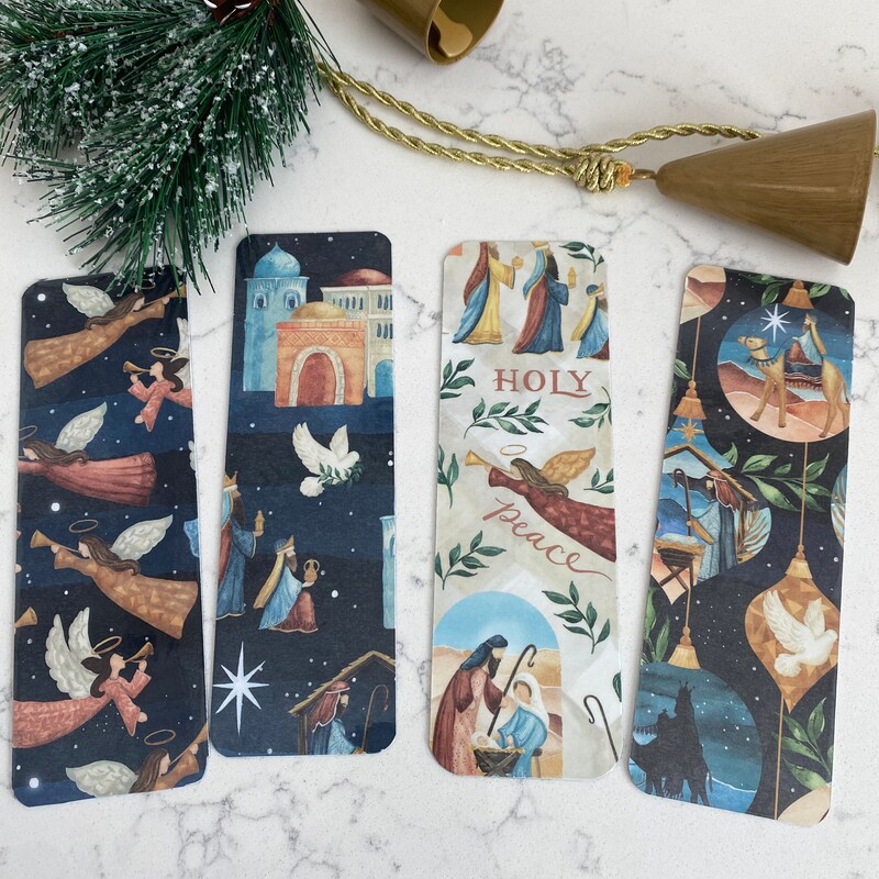 Christmas Bookmark - Etsy