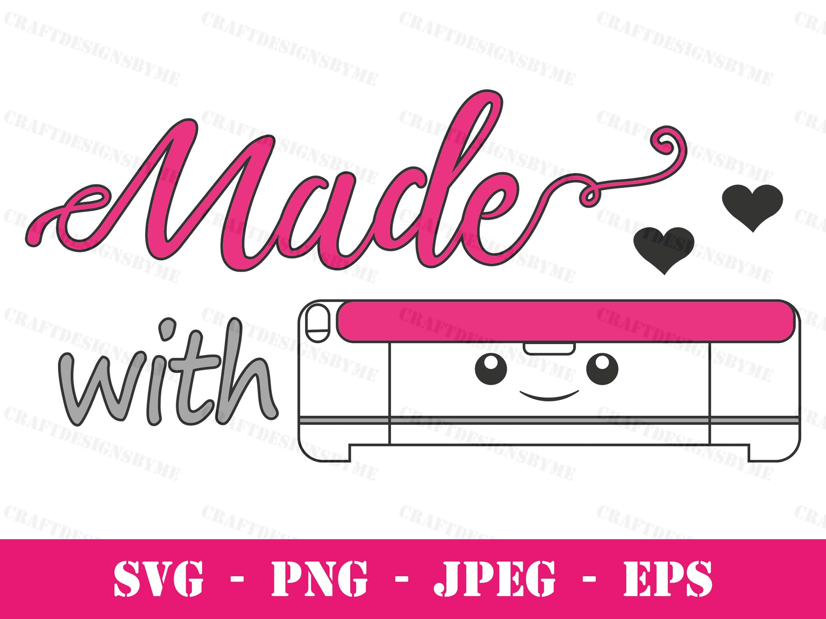 Made With Cricut Layered Svg - Png - Instant Download - Cute Cricut ...