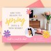 Spring Real Estate Postcard Spring Real Estate Marketing - Etsy