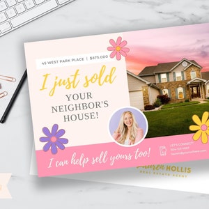 Spring Real Estate Postcard, Spring Real Estate Marketing, Spring ...