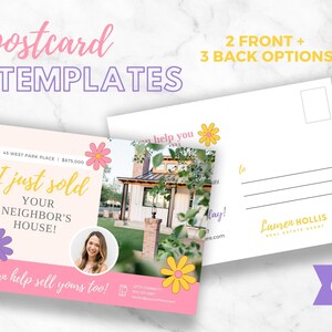 Spring Real Estate Postcard, Spring Real Estate Marketing, Spring ...