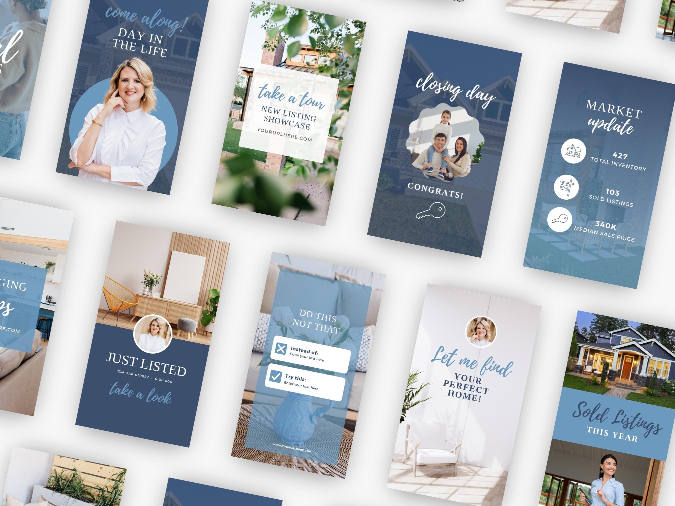 Instagram Reel Covers for Real Estate Agents, Real Estate Instagram ...
