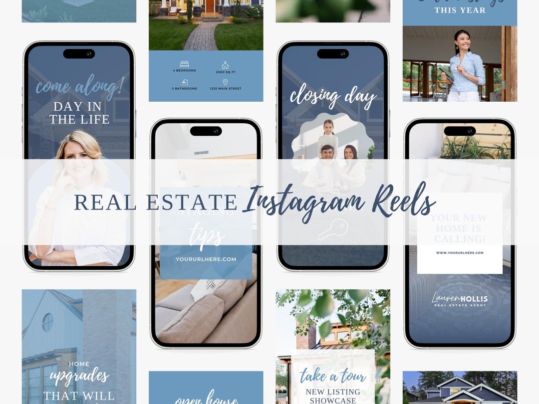 Real Estate Instagram Reels, Instagram Reel Covers for Real Estate ...