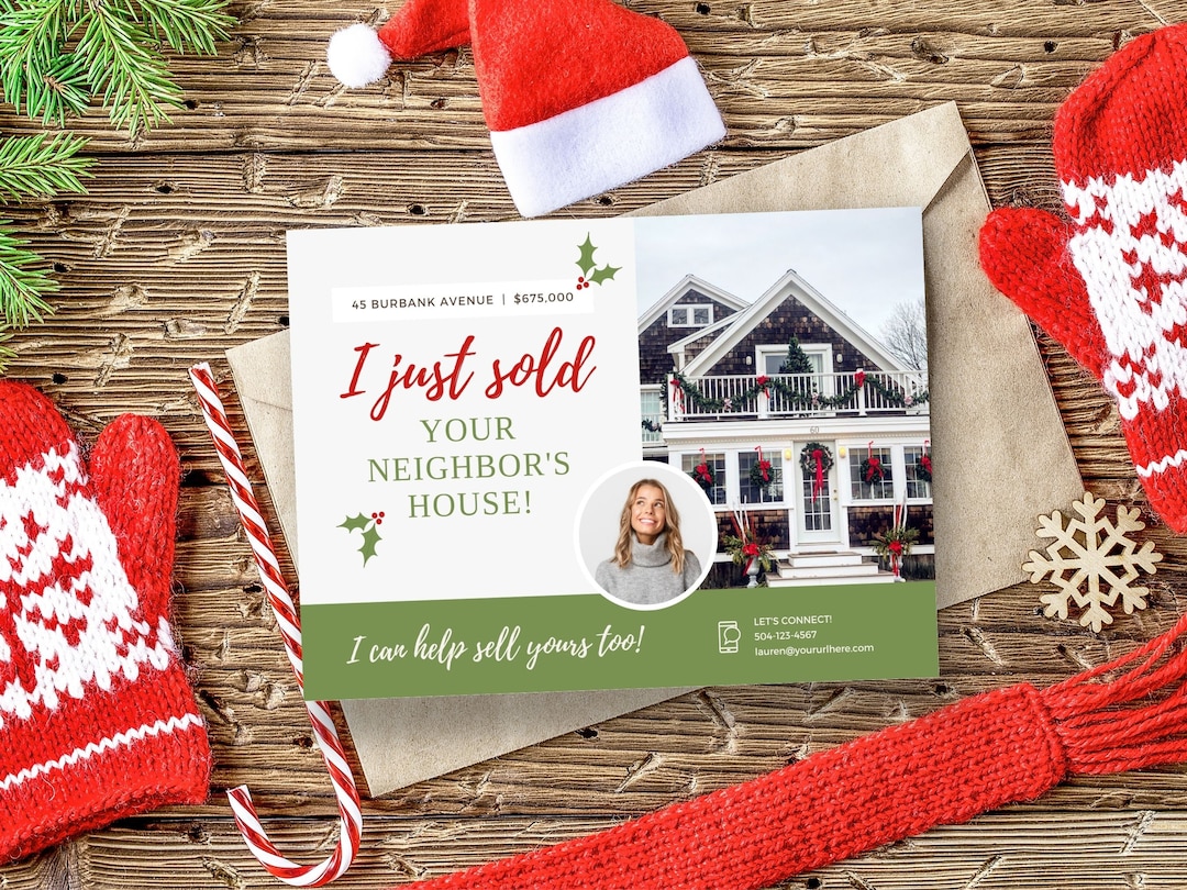 Just Sold Postcard, Real Estate Postcard, Just Sold Flyer, Realtor ...