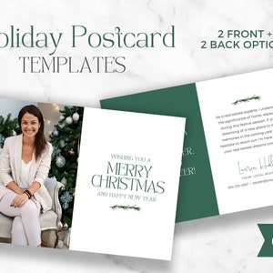 Realtor Christmas Postcard, Real Estate Holiday Card, Realtor Holiday ...