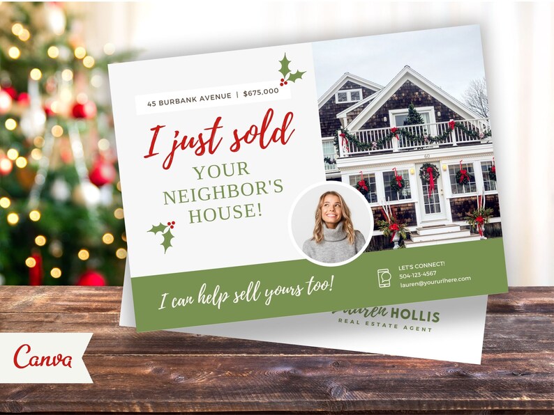 Just Sold Postcard, Real Estate Postcard, Just Sold Flyer, Realtor ...