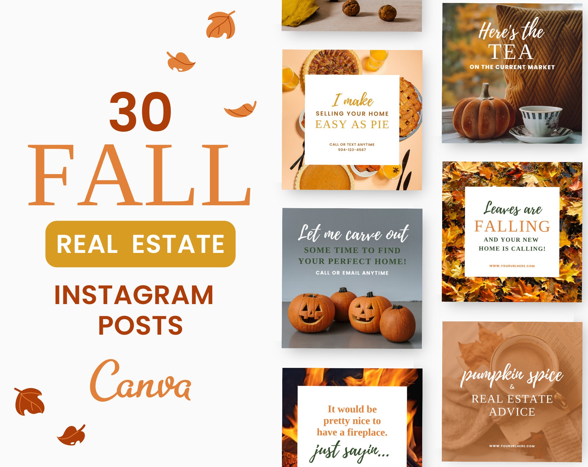 30 Fall Real Estate Instagram Posts, Funny Real Estate Posts, Autumn ...