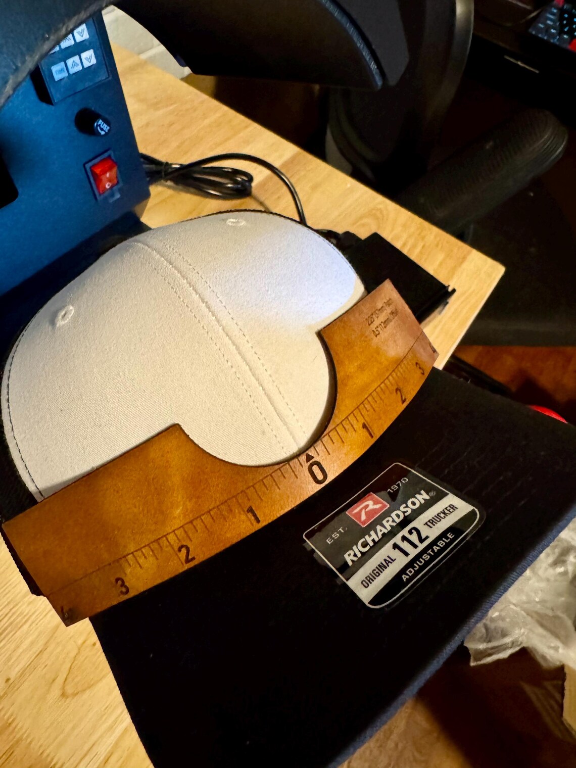 Hat Patch Centering Jig SVG: Heat Press Template for Richardson 112 Hats (digital Download) - Etsy