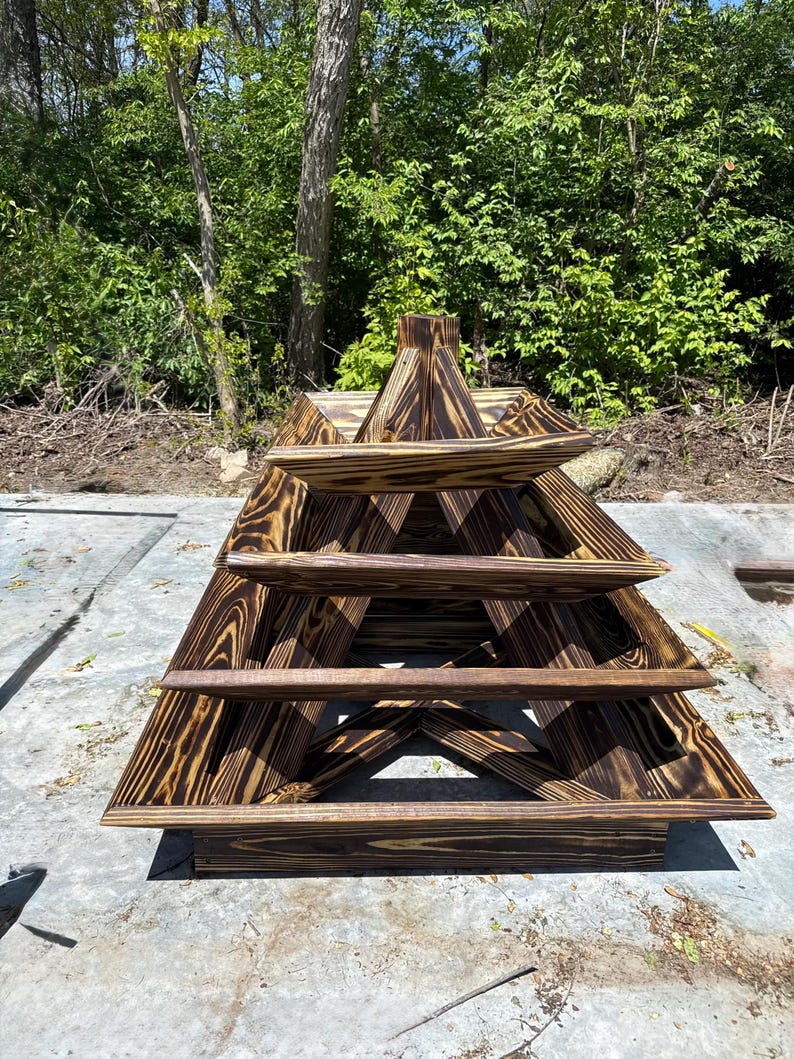 The Berry-cade Pyramid Planter Build Plans - Etsy