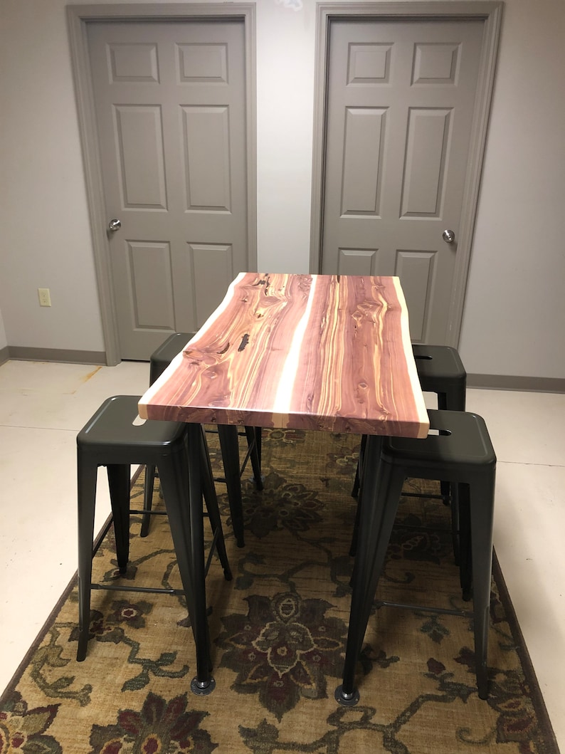 Live Edge Cedar Table - Etsy