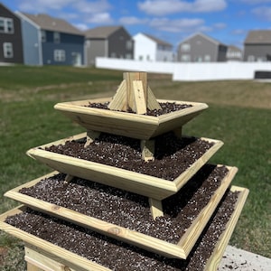 The Berry-cade Pyramid Planter Build Plans - Etsy