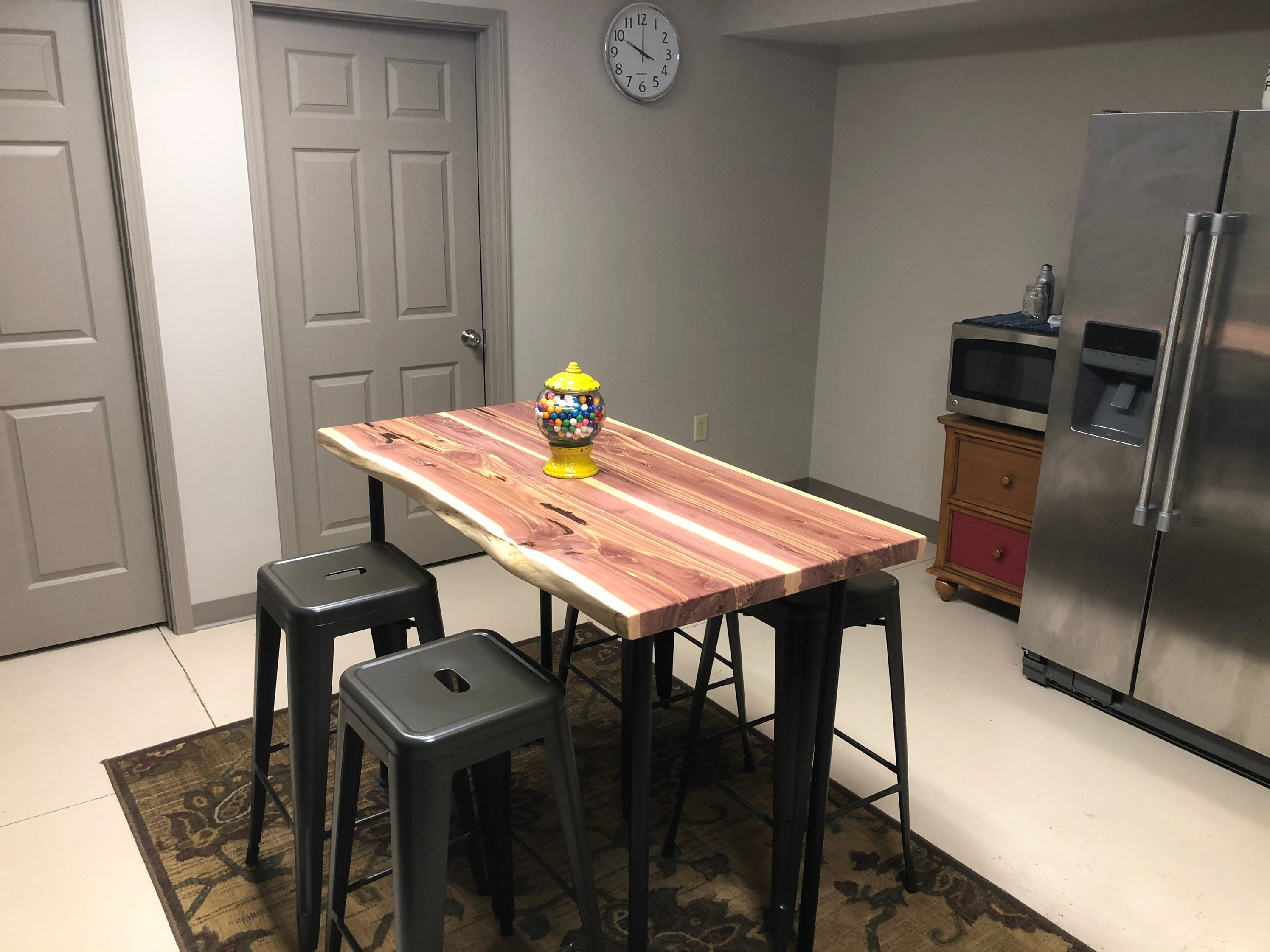 Live Edge Cedar Table - Etsy