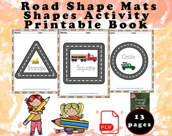 Shapes Tracing Mats - Etsy