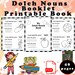 Dolch Nouns Booklet 49 Page,printable Dolch Pre-primer Sight Word ...