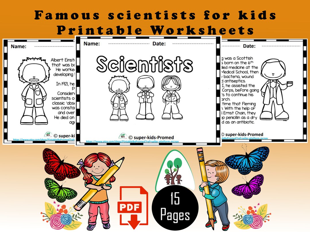 Famous Scientists for Kidsus AMERICAN PRESIDENTS Research - Etsy