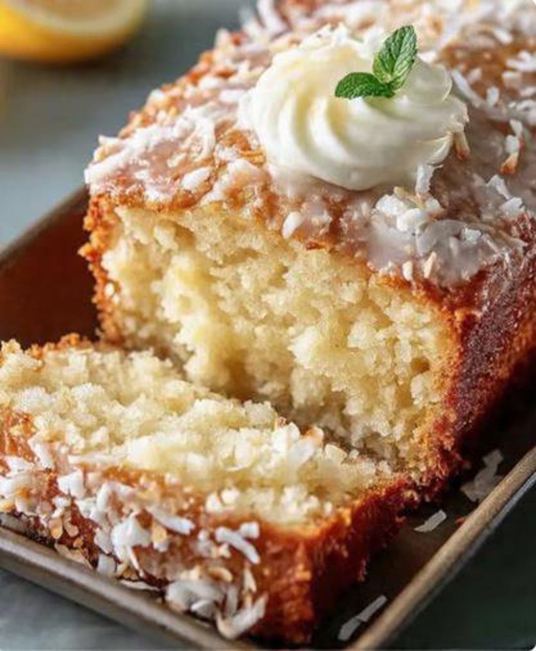 Easy Coconut Loaf Cake Recipe – Easy and Guaranteed Recipe | Works the ...