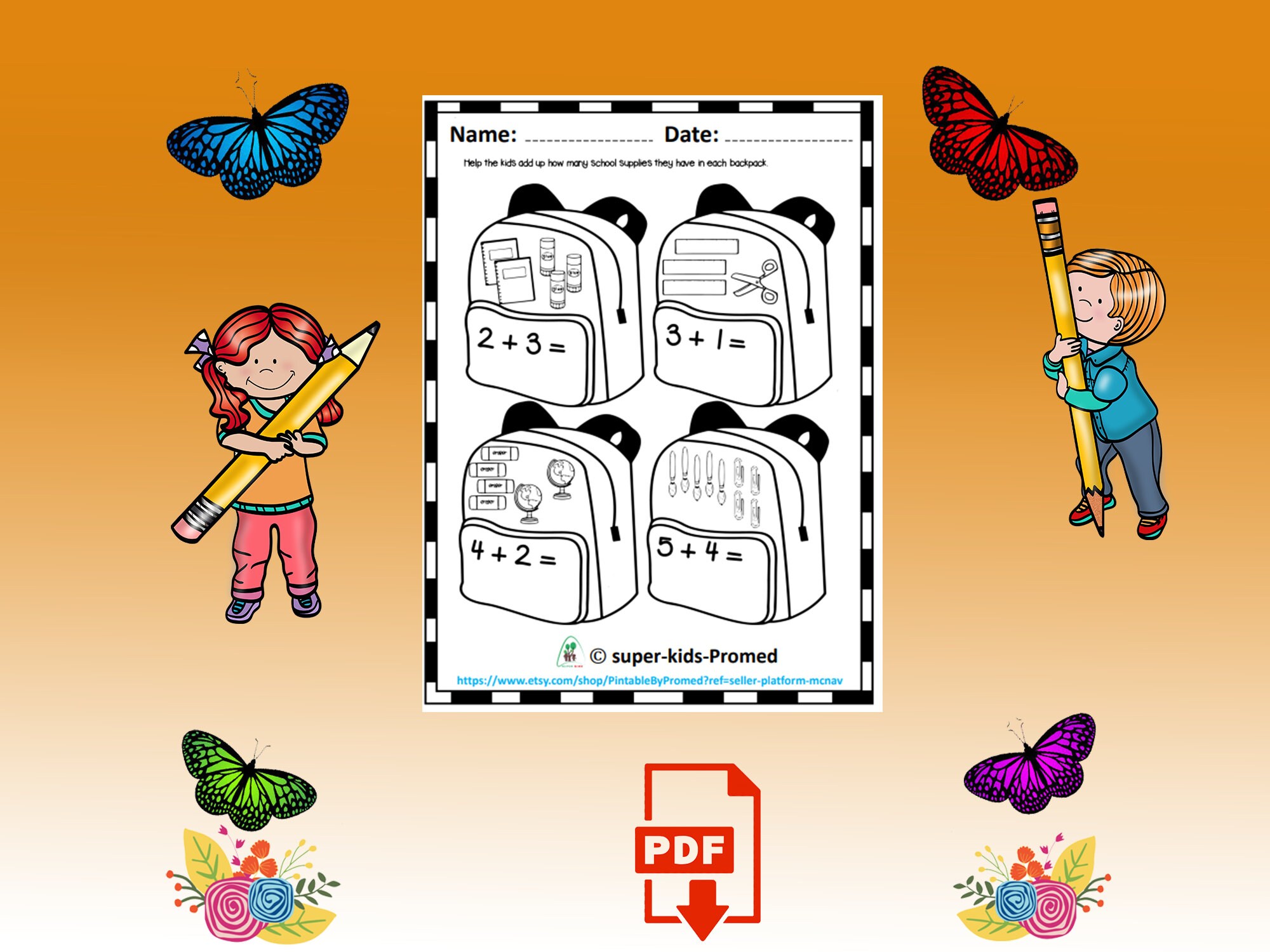 Printable Back to School Worksheets,kindergarten at Home Reading ...