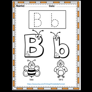Alphabet Worksheets - Printable - Tracing - Coloring - Homeschool ...