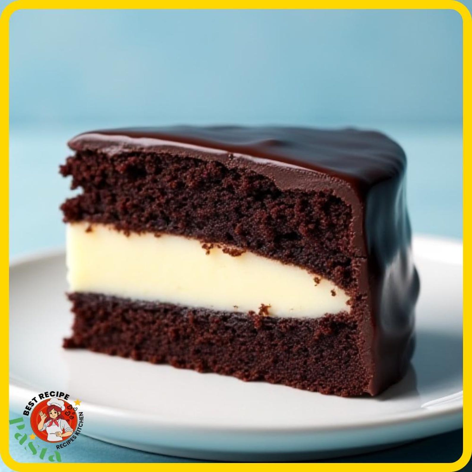 Classic Chocolate Cake Recipe : Printable PDF Download - Etsy