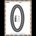 Road Shape Mats Shapes Activity ,shapes Tracing Road Mats Printable, 2D ...