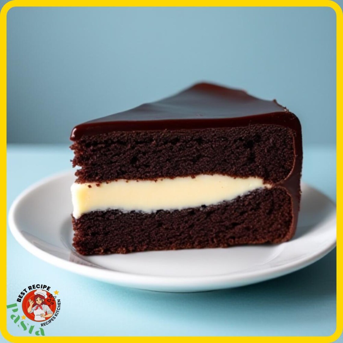 Classic Chocolate Cake Recipe : Printable PDF Download - Etsy