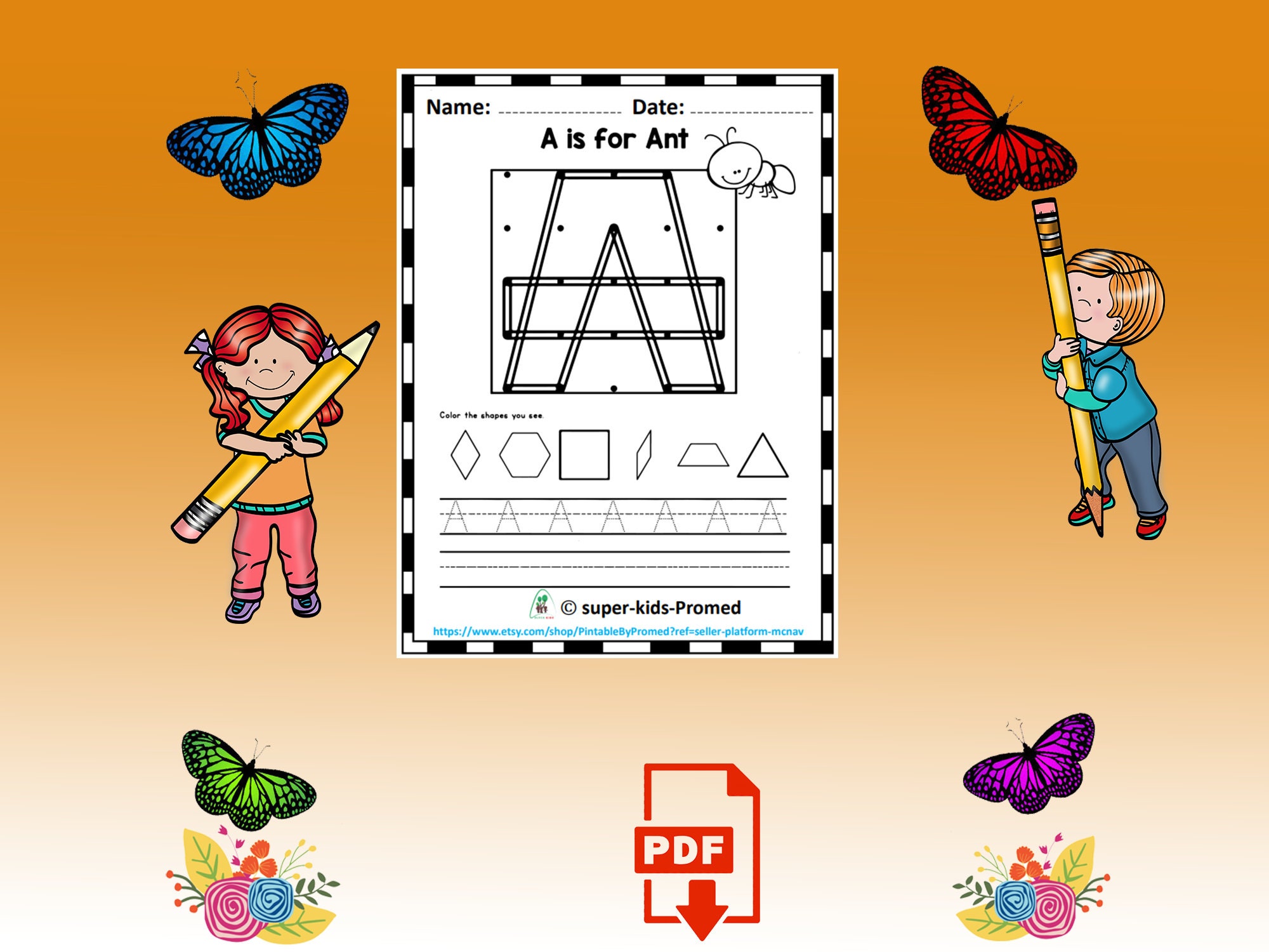 ABC Printable Geoboard Worksheets Activity,alphabet Worksheets ...