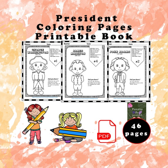 President Coloring Sheets Printable