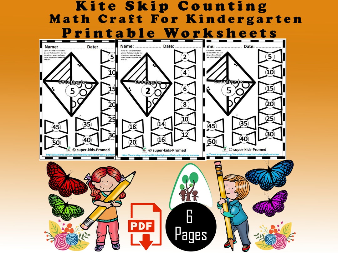 Spring Kite Kids Printable Craft Template Creative Writing - Etsy