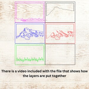 Mount Rundle Multilayered File, Canadian Mountains SVG, Mountains and ...