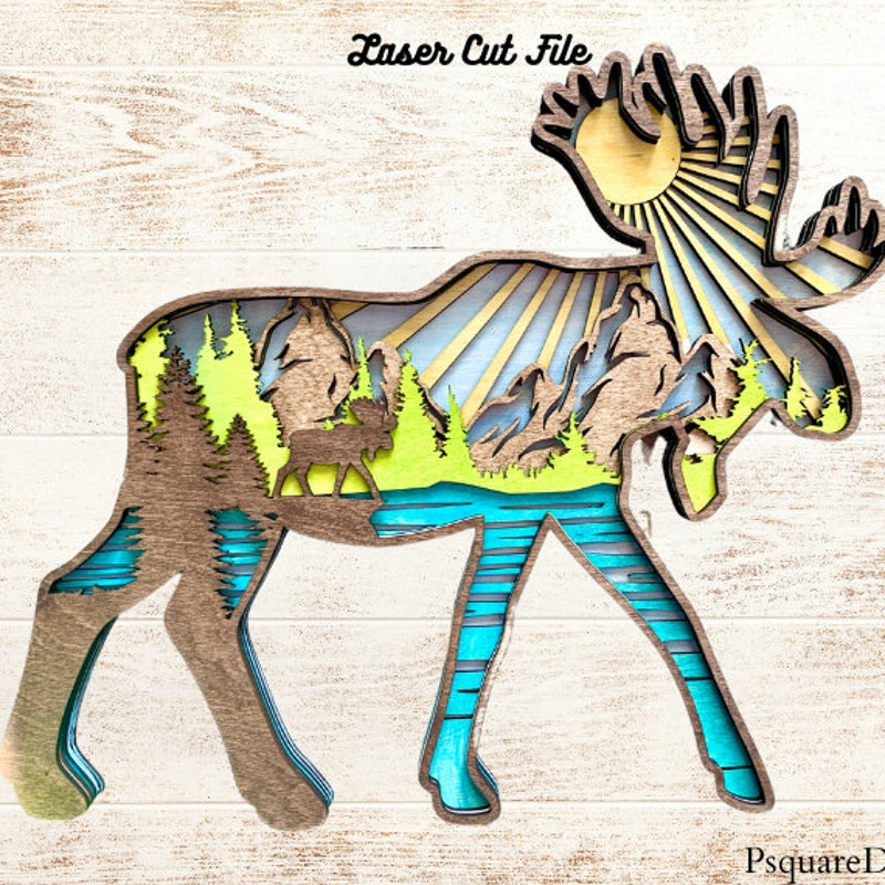 Moose Decor - Etsy