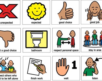 Boardmaker Social Story: Big Feelings and Tantrums at School - Etsy ...