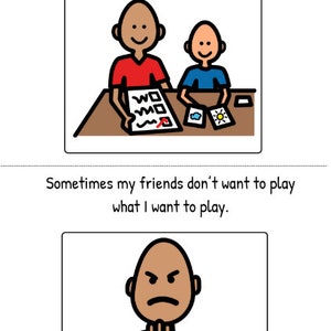 Boardmaker Social Story: Big Feelings and Tantrums at School (older ...