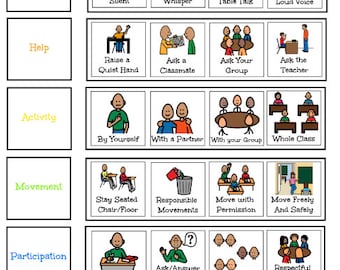 Boardmaker Take a Break Visual Prompting Card - Etsy