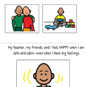 Boardmaker Social Story: Big Feelings and Tantrums at School (older ...