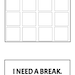 Boardmaker Take a Break/create Your Own Break Card PEC Visual - Etsy