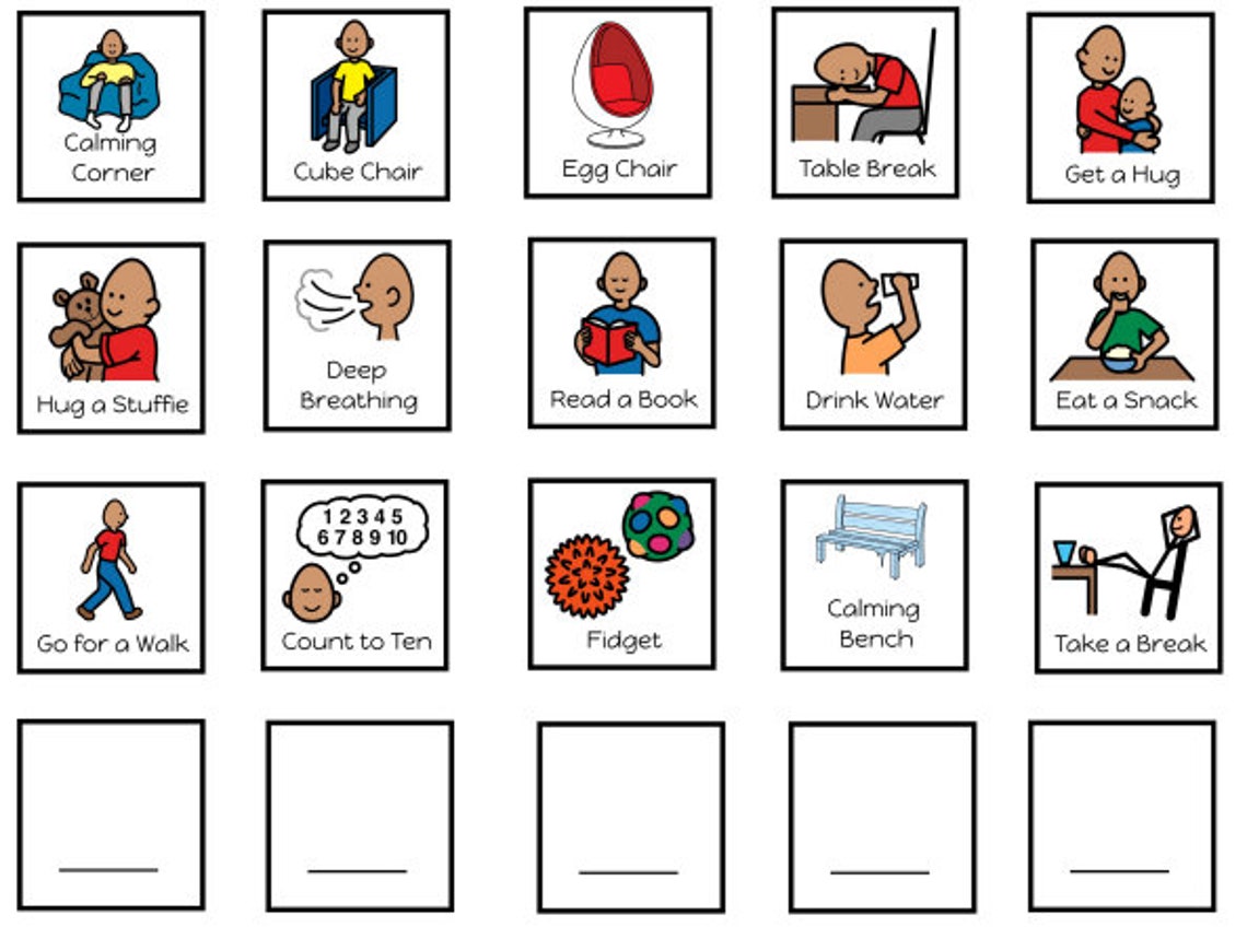 Boardmaker Daily Schedule PEC Board - Etsy