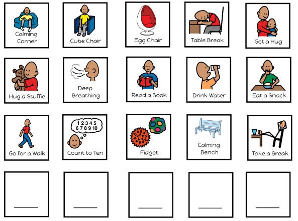 Boardmaker Daily Schedule PEC Board - Etsy Canada