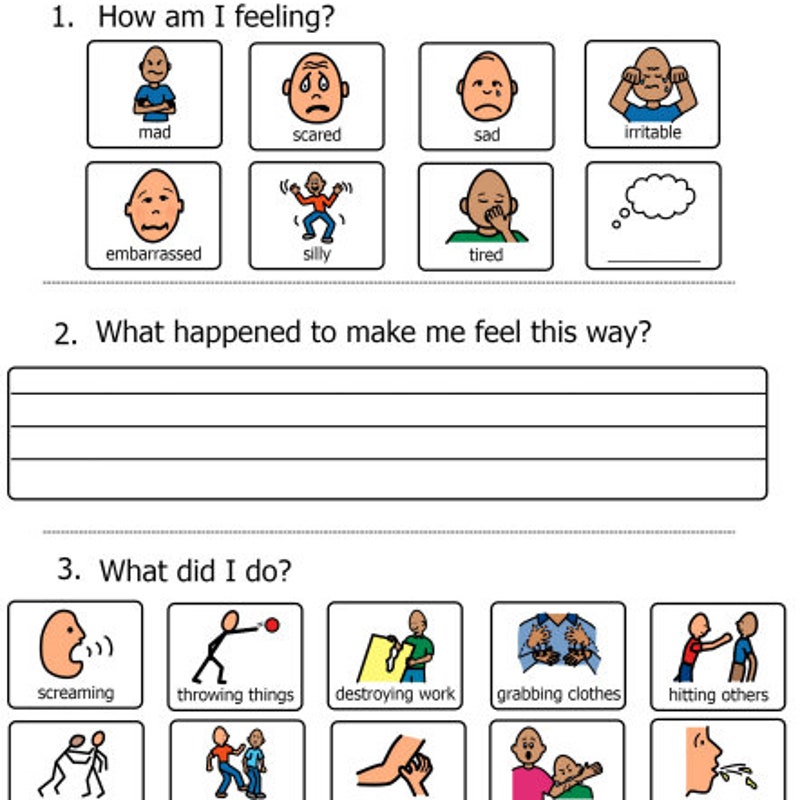 Pecs for Behavior - Etsy