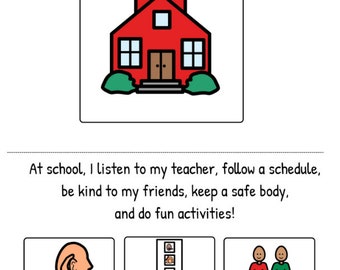 Boardmaker Social Story: Big Feelings and Tantrums at School - Etsy