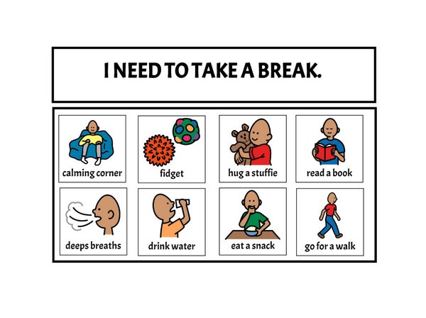 Boardmaker I Feel, I Need, I Want Card/create Your Own PEC Visual ...