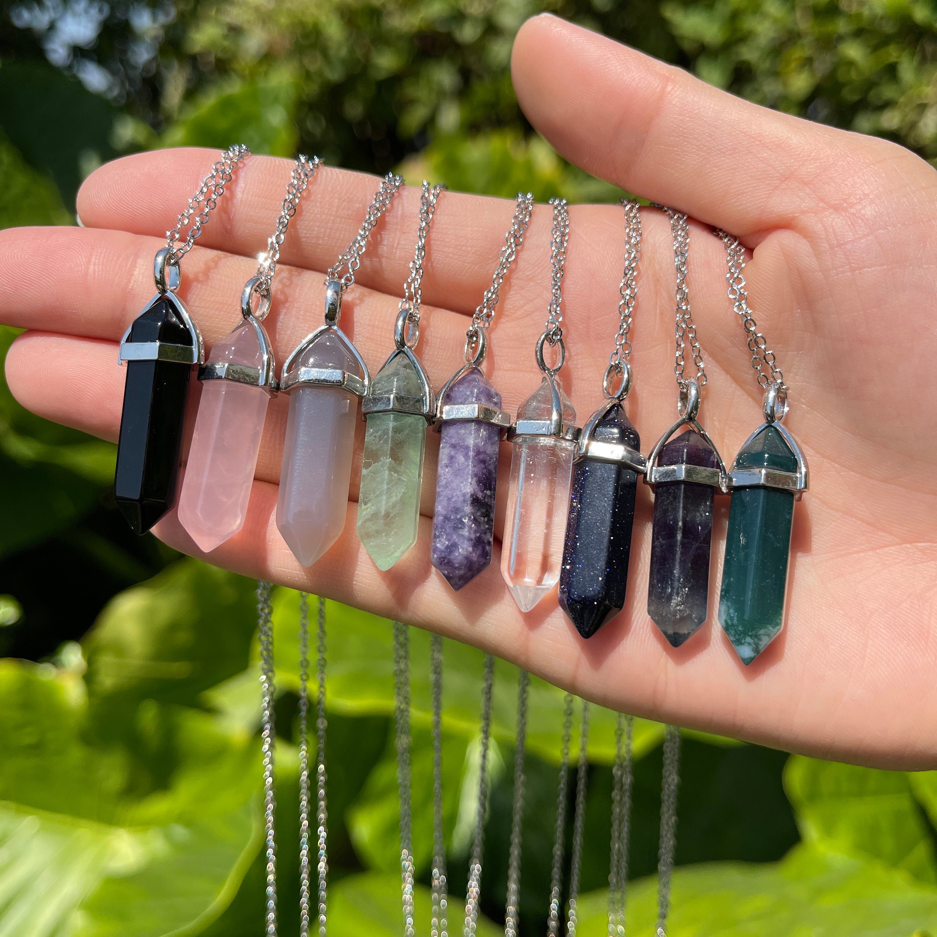 Healing Crystals Necklaces