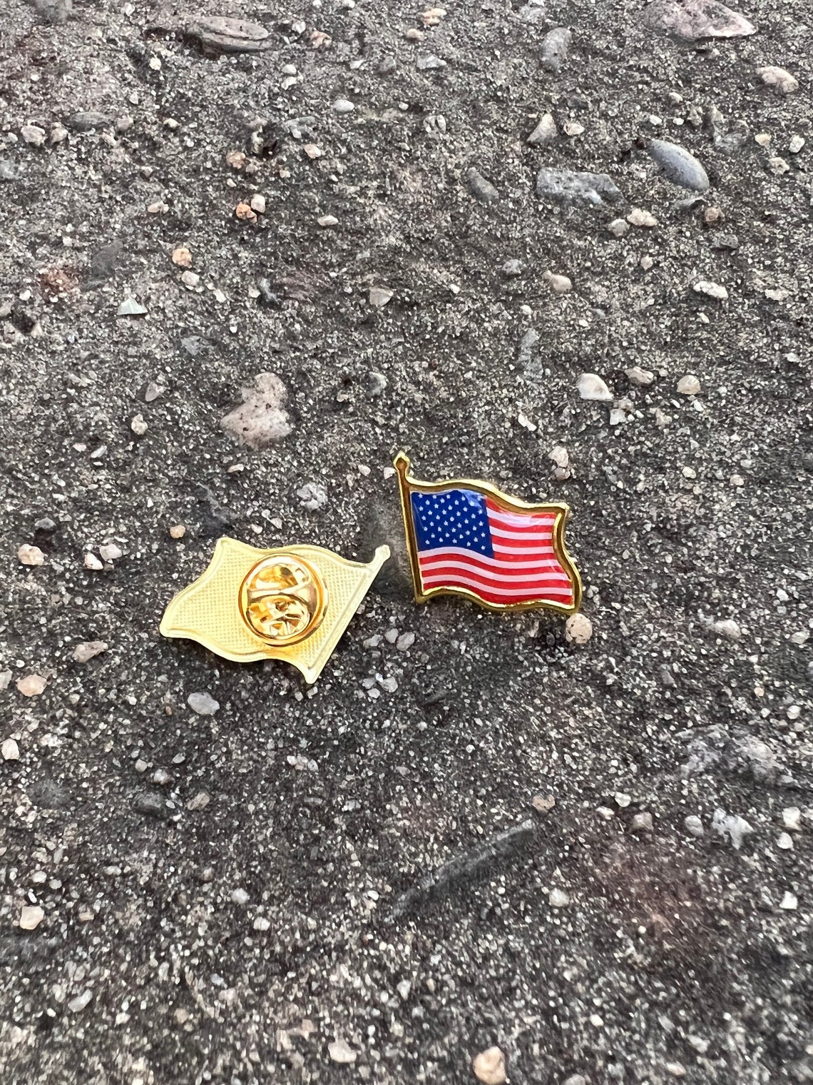 American Flag Pin US Flag Pin United States Pin - Etsy