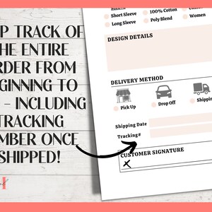 Handmade Seller Order Form Bundle, Editable Custom Craft Show Order ...