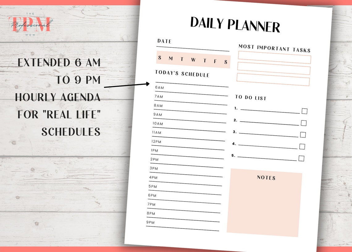 Weekly Planner Printable Bundle Blank Monthly Calendar US - Etsy