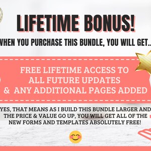 Bakery Order Form Bundle With Editable Order Form Templates Including ...