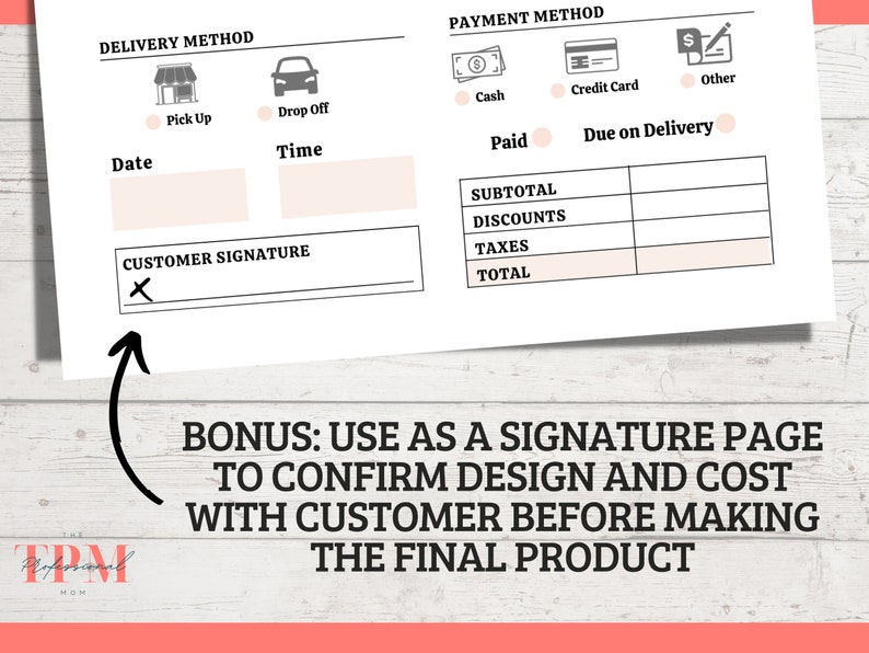 Editable Cookie Order Form Template, Custom Canva Bakery Business Menu ...